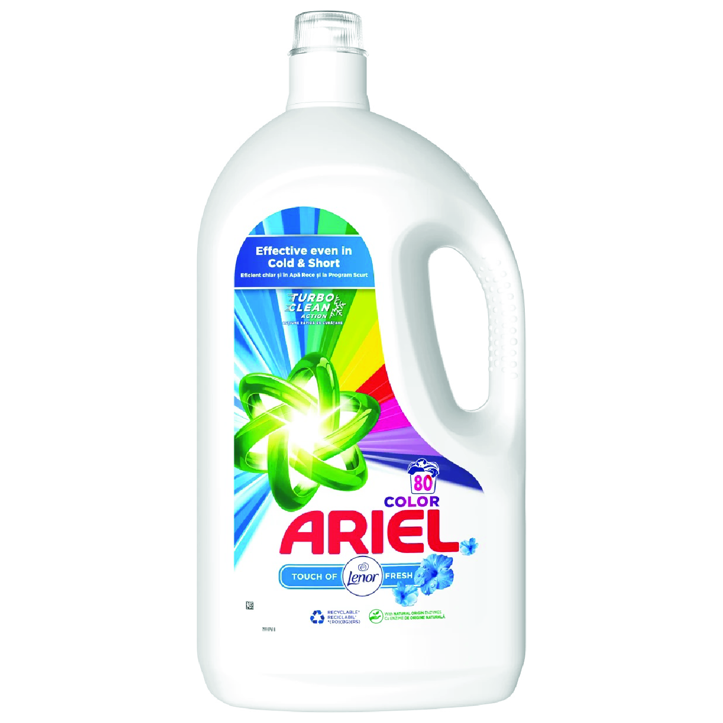 Ariel Touch of Lenor Color - Течен детергент колор 4l - Маркет Online