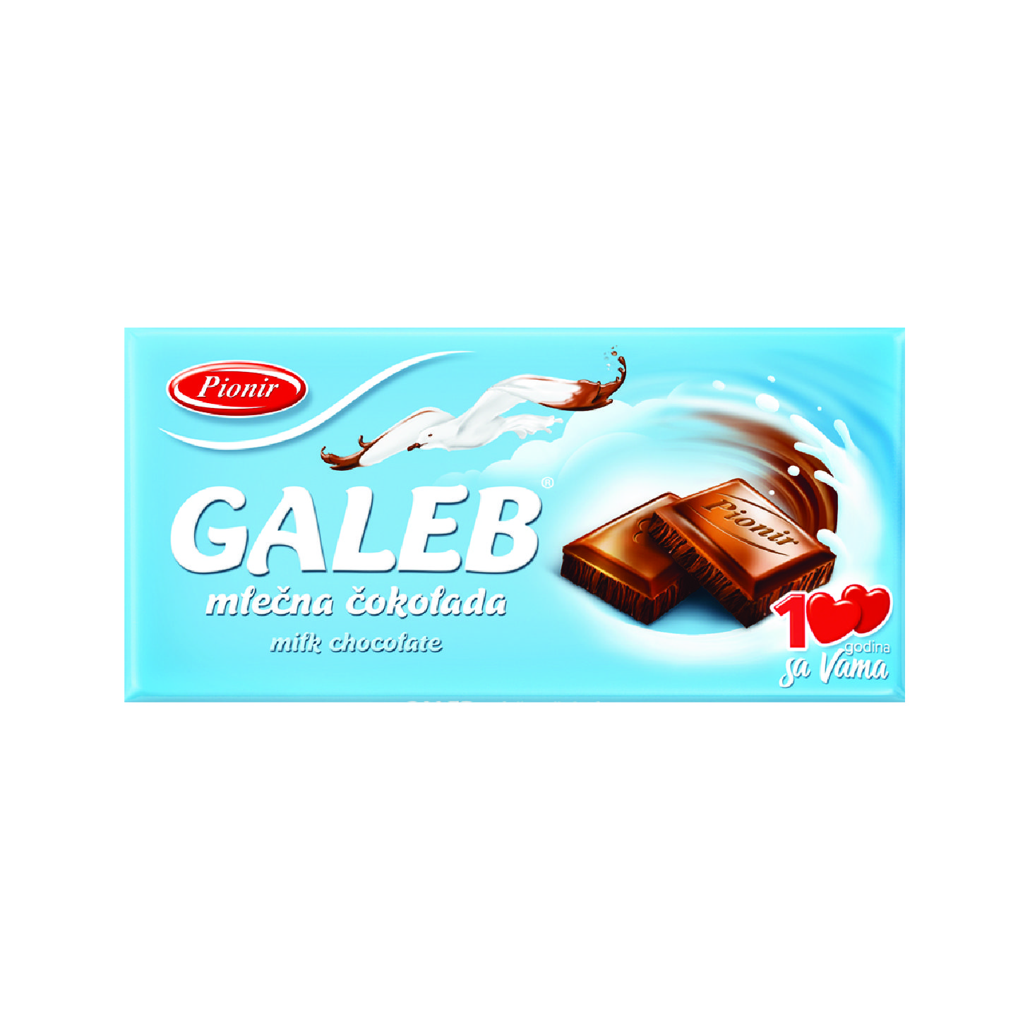 Pionir Galeb - Чоколада млечна 200g - Маркет Online