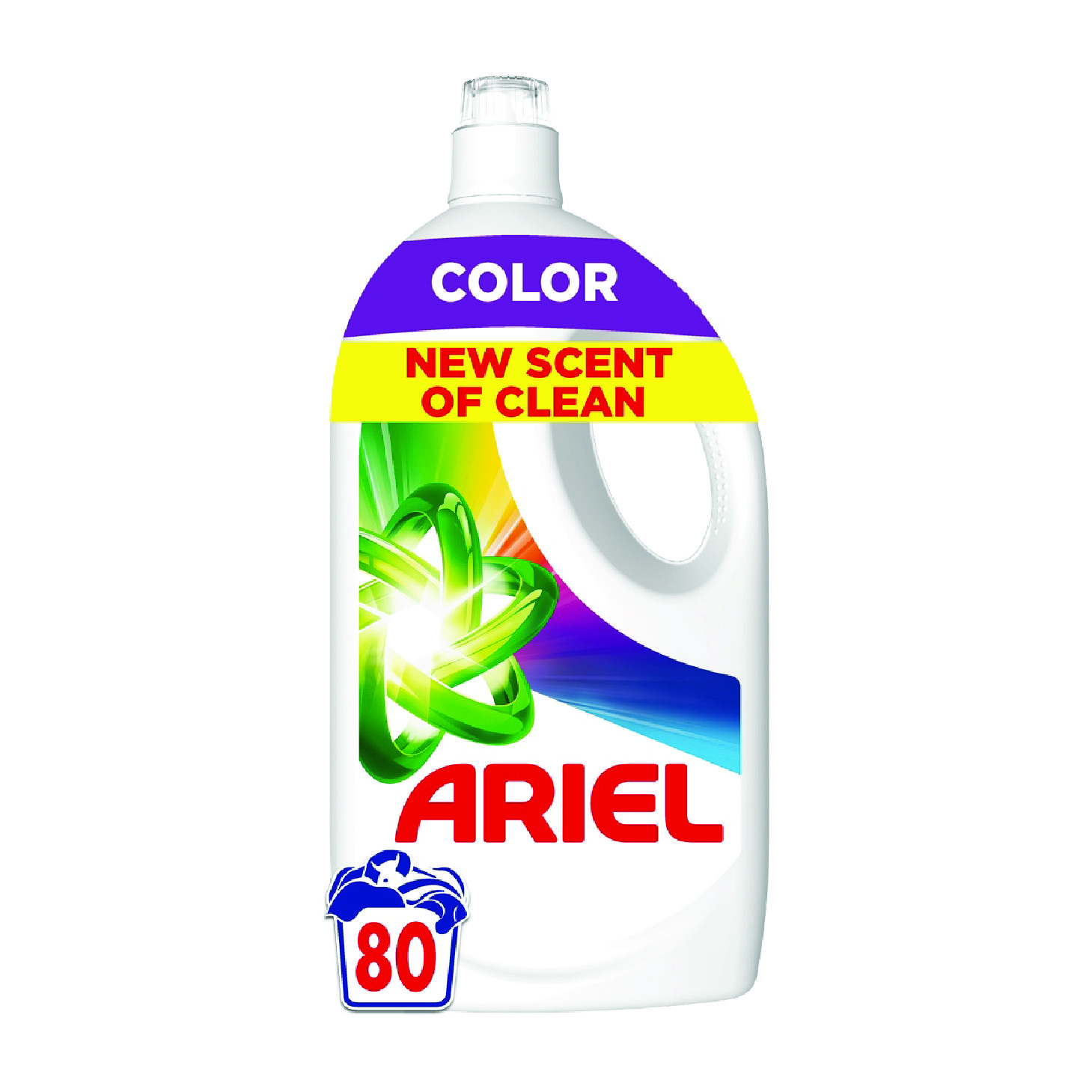 Ariel Color – Течен детергент 3.6l 80 перења - Маркет Online