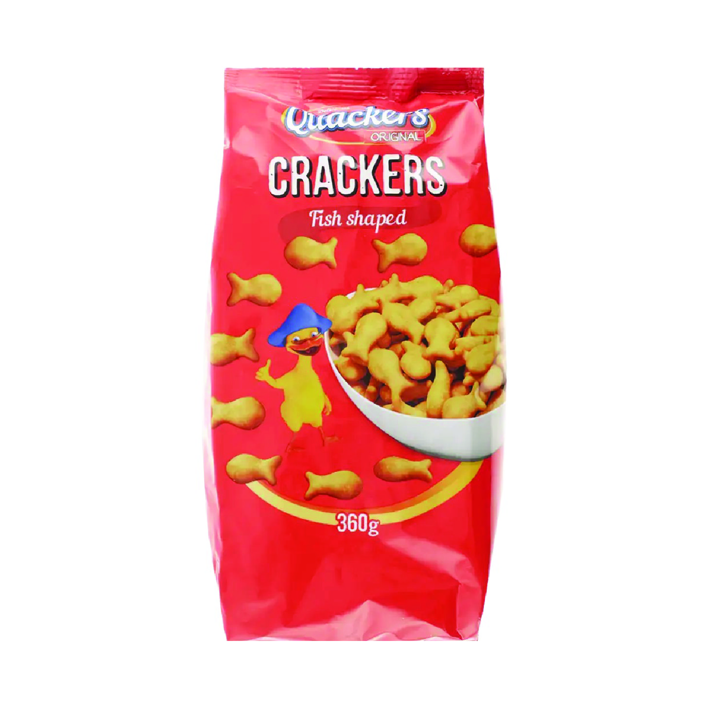 Quackers Crackers - Крекери рибици 360g - Маркет Online