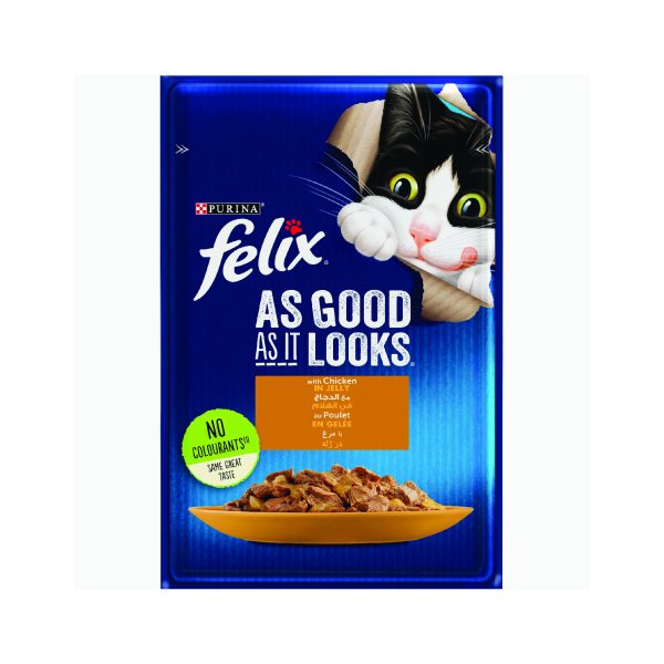 Felix - Храна за мачки пилешко 85g - Маркет Online